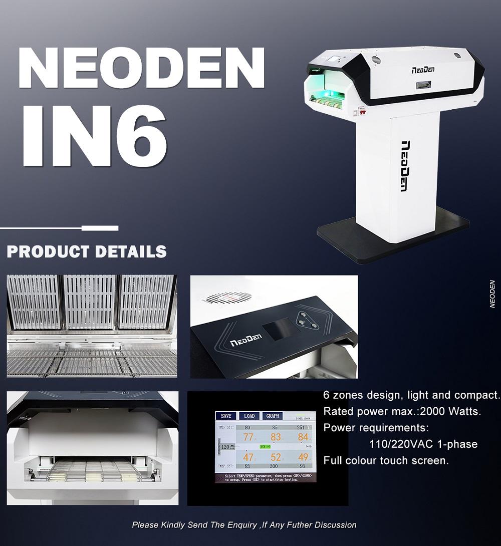 NeoDen IN6 Quick Ship Economical Benchtop Reflow Oven with CE Mark ...