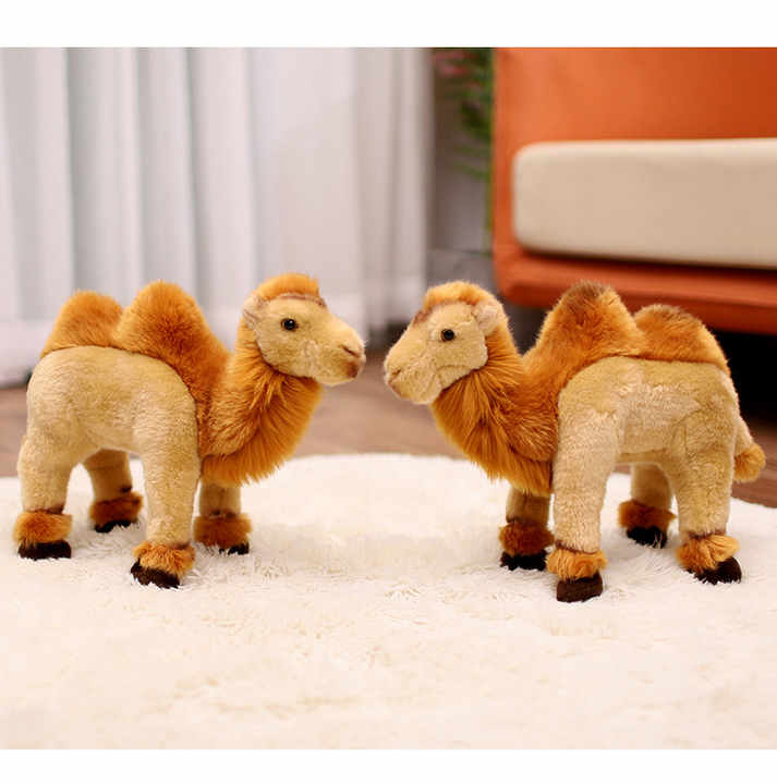 High Quality Standing Stuffed Animal Camel Plush Toy with PP Cotton ...