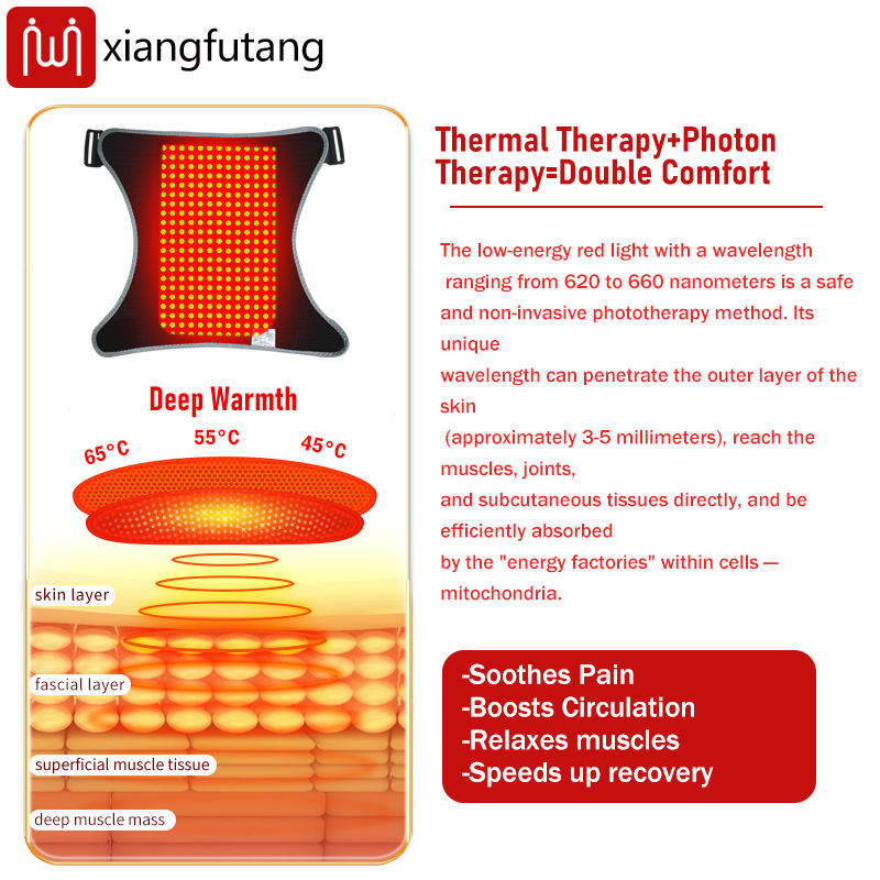 Xiangfutang XFT-57 Red Light Electric Heating Leg Support Vibration ...