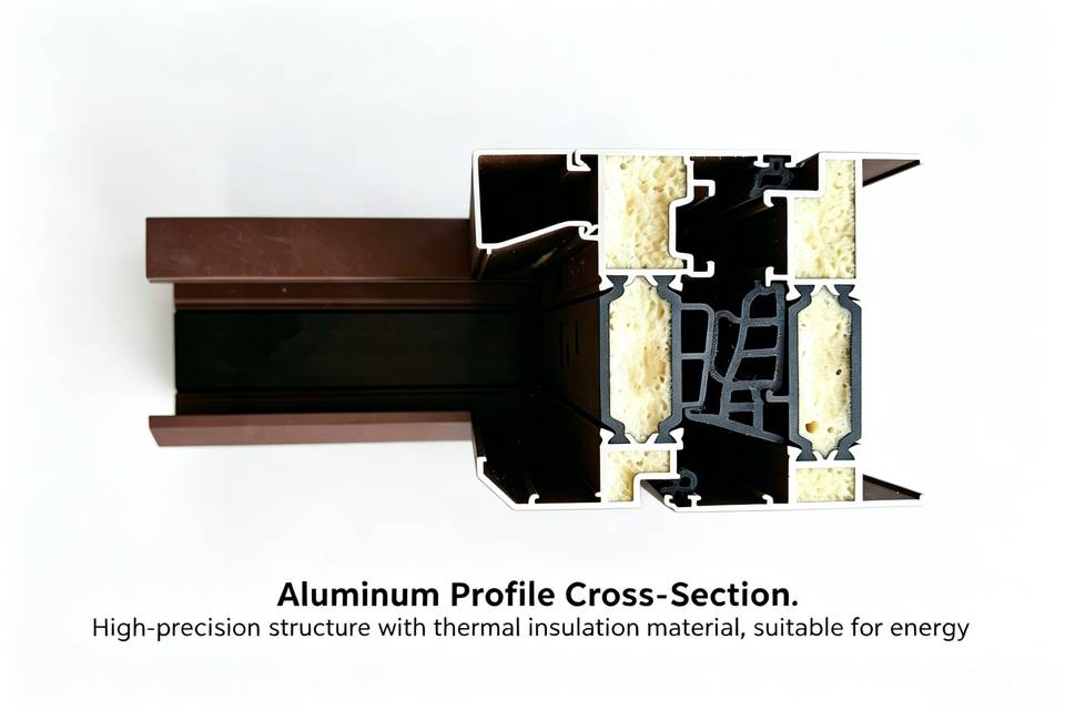 Modern Design Aluminum Alloy Casement Window Double Glazed for Villa ...