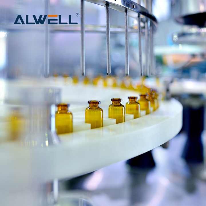 Automatic High-Capacity Vial Filling Sealing Machine for Cosmetic ...