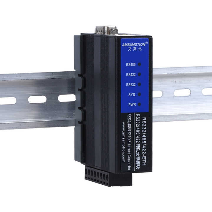 Din Rail USR-DR302 Serial Server Module RS232 RS485 RS422 Ethernet ...