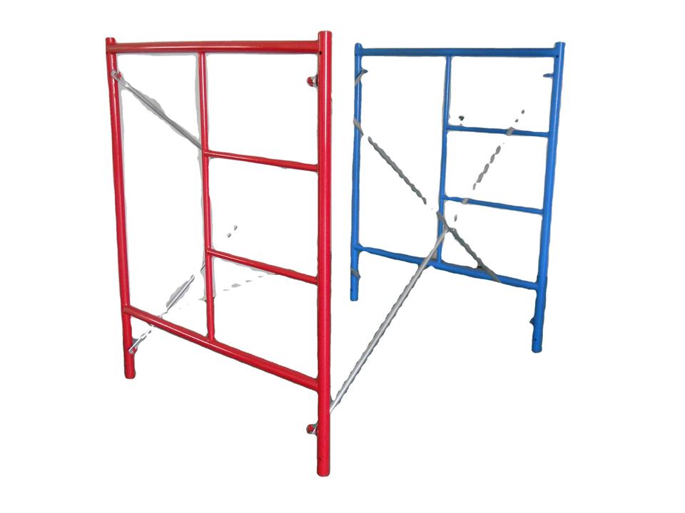 Ghana Industrial-Style Metal H-Frame Scaffolding Painted & Galvanized ...