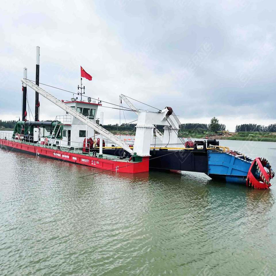 14m Dredging Depth Dismountable Modular Bucket Dredger Dredge Ship Mini ...