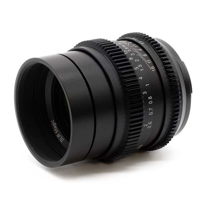 SLR Magic 50mm F1.1 II Lens - Manual Focus for Full Frame