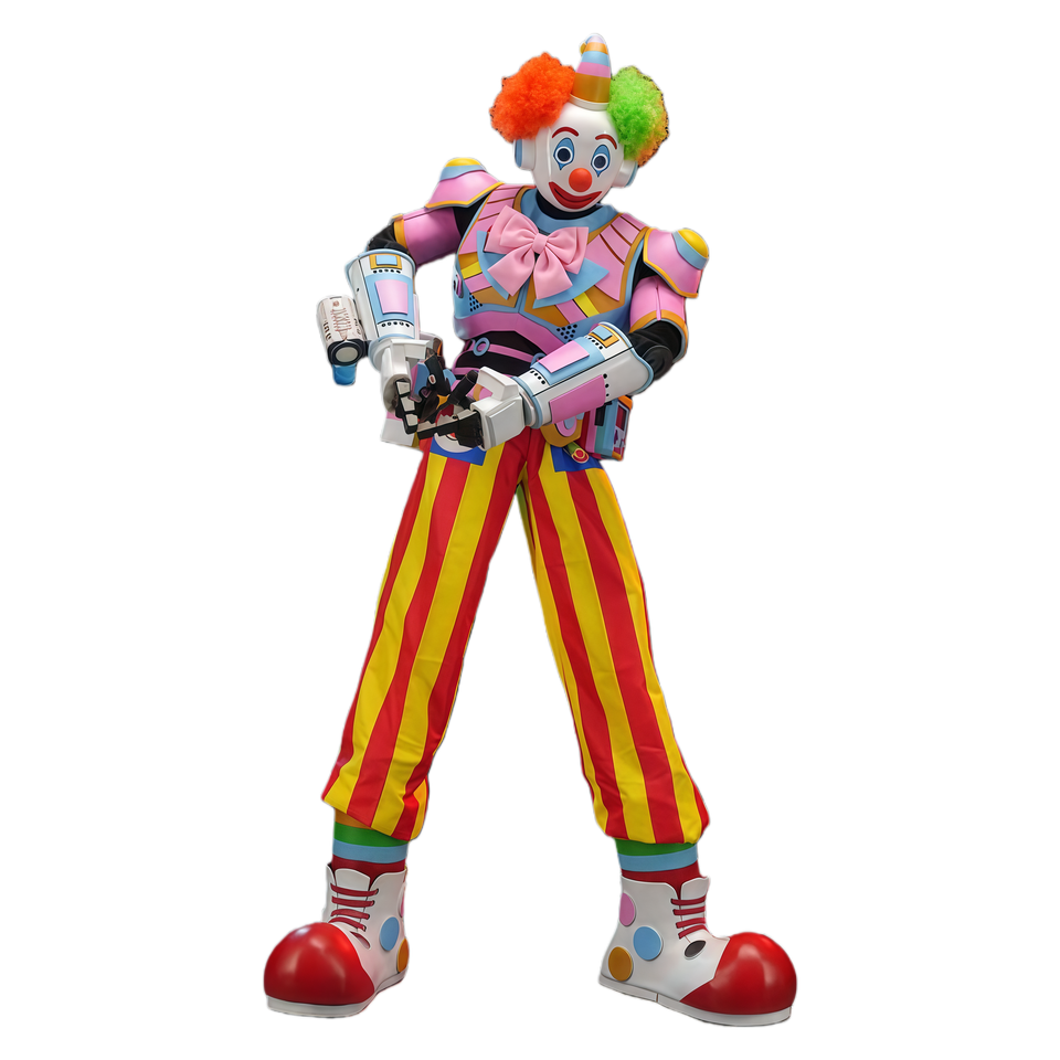 Tiktok Popular Wearable Clown Stilt Mech Costume EVA Material Halloween ...