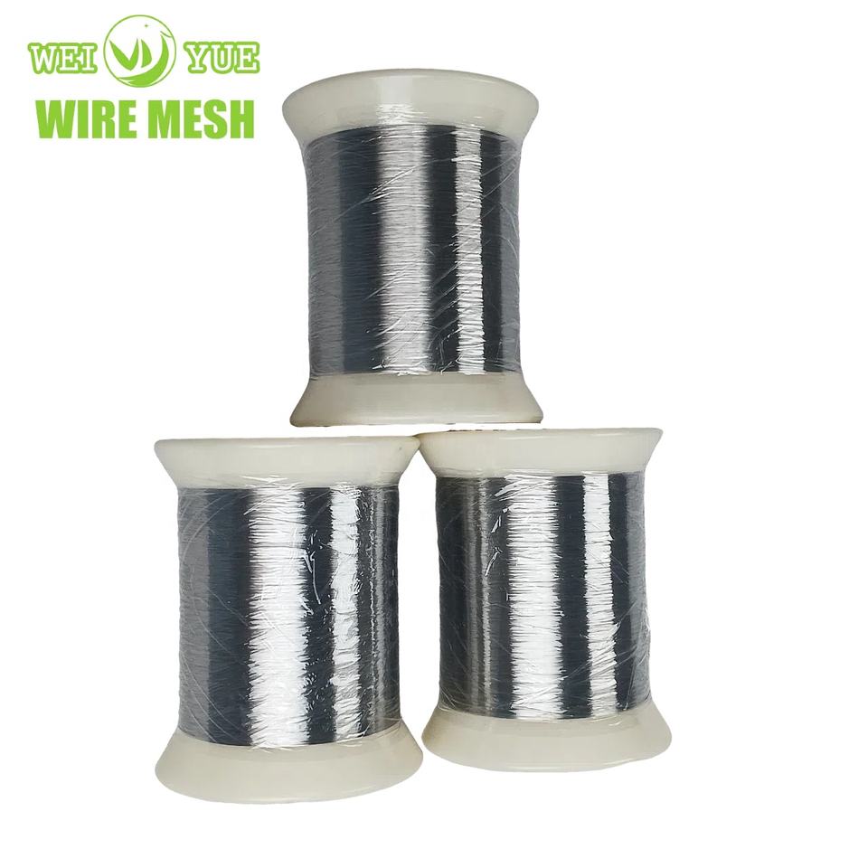 K80 Spool 0.05MM Stainless Steel Wire for Weaving Mesh