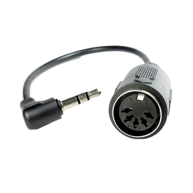 5-Pin MIDI DIN Female Plug to 3.5mm Jack 1m Cable PVC Jacket Pure ...