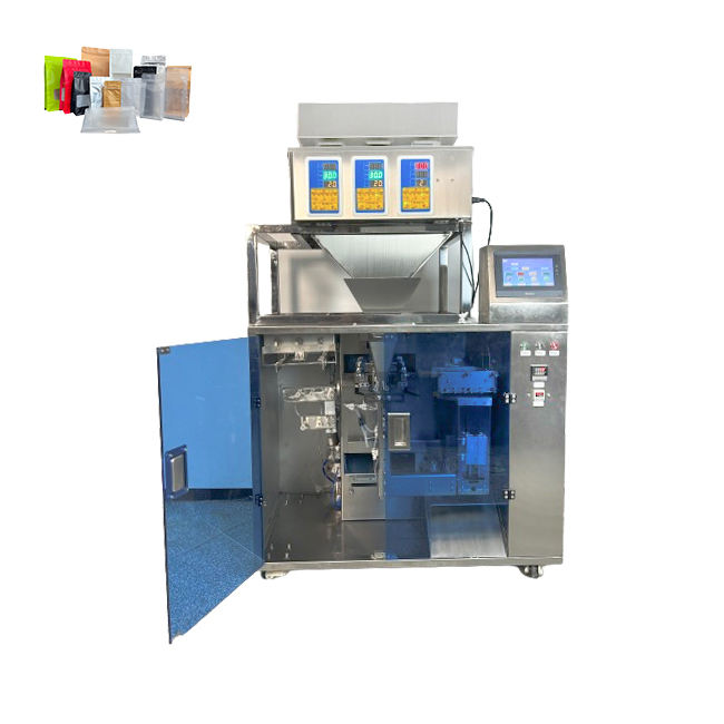 Vertical Servo Packing Machine Roasted Nuts Packaging Machine 50g 100g ...