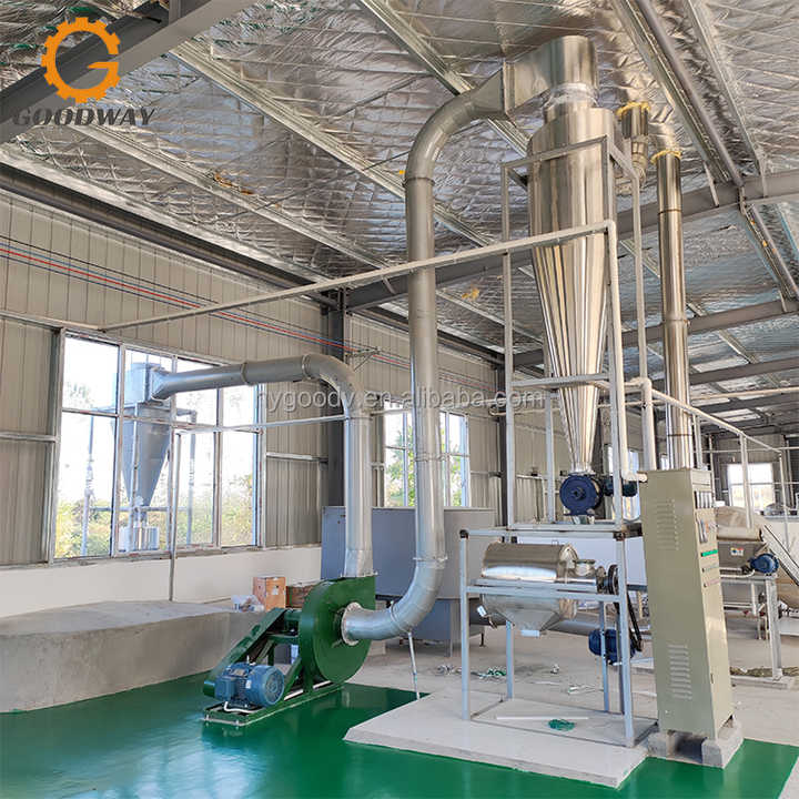 Cassava Starch Airflow Flash Dryer High Efficiency Drying