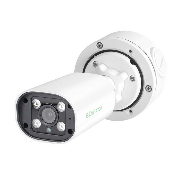 GX-PBFI-M4G 4MP POE CCTV IP Camera with Audio & Night Vision