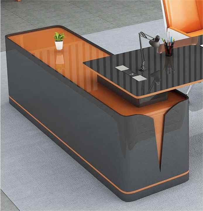 Modern Work Office Table Set CEO Office Table with Chairs Design Office ...