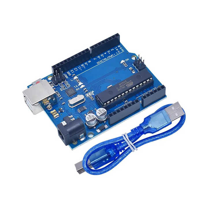 For UNO-R3 ATMEGA328P ATMEGA16U2 Development Board With USB Cable Diy Starter Kit for Arduino ...