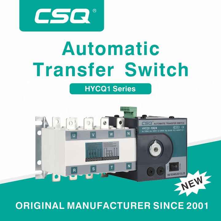 CSQ HYCQ1 Series Manual Automatic Changeover Switch 400A Ats