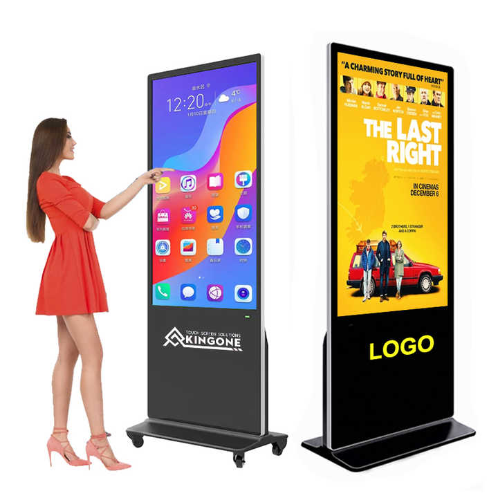 KINGONE Floor Standing LCD TV - Interactive Kiosk Solutions