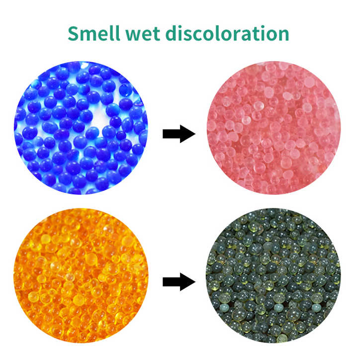 Spherical Granule Silica Gel White 25kg Orange to Green Silicone Beads ...