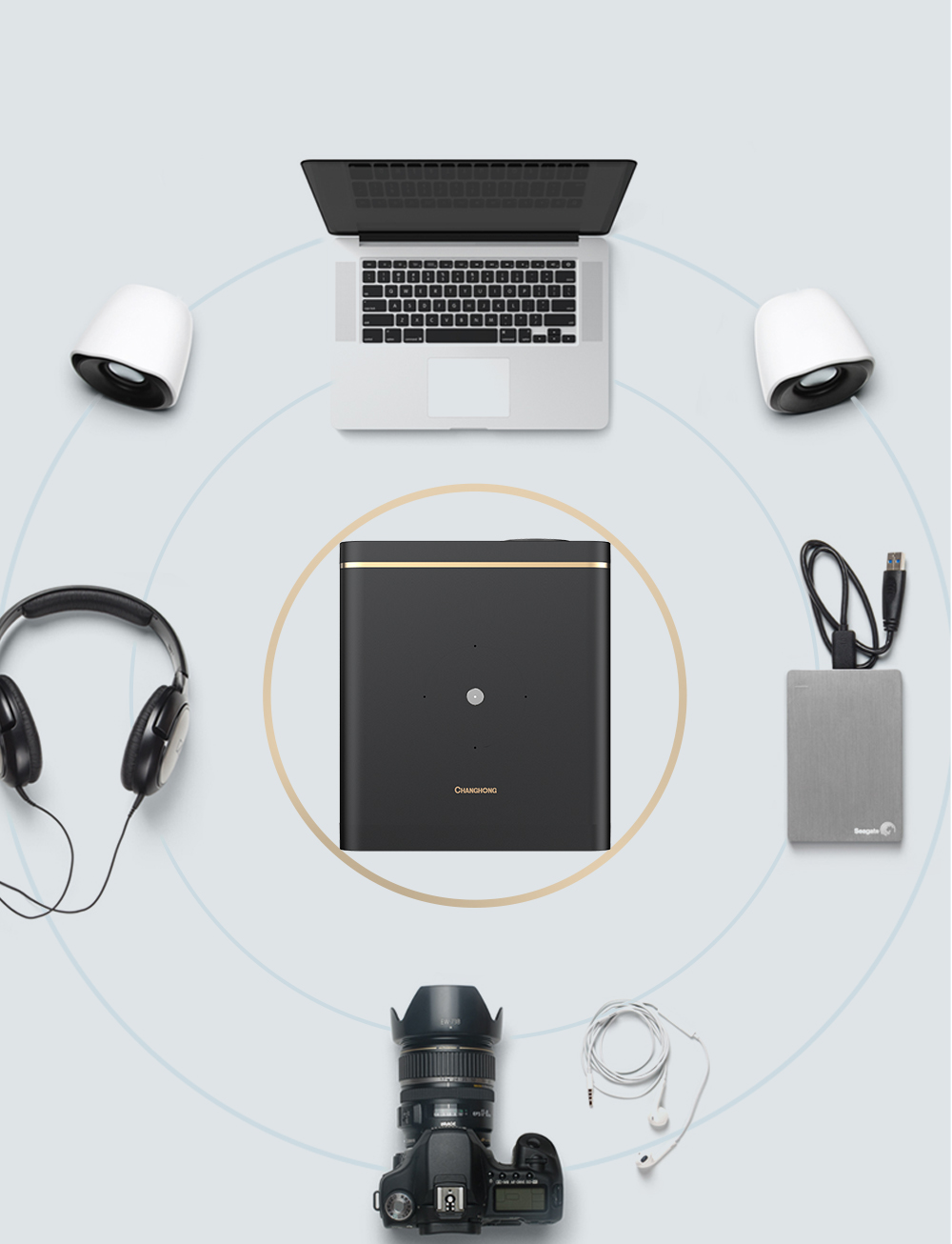 M4000 Ultra Compact High Performance LED Projector – CHIQ HK
