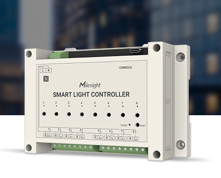 LoRaWAN Smart Light Controller Control up to 8 Lighting Circuits 100 ...