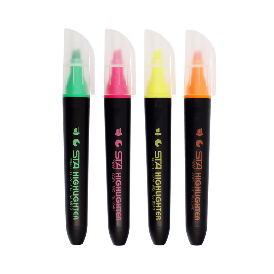STA 8540 Non-Toxic Mini Highlight Marker Pen for School Use