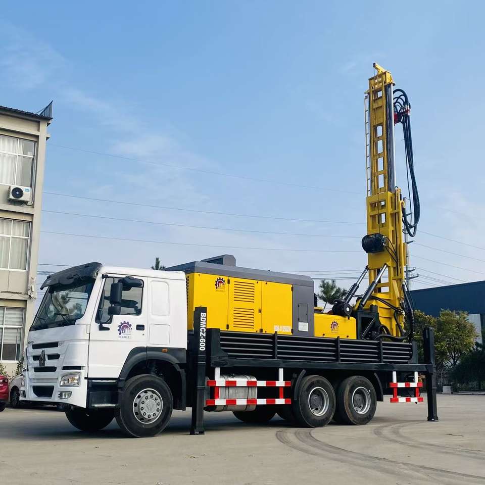 BDMCZ-600 600M Depth Truck - Mounted Rotary Drilling Rig for Water Well ...
