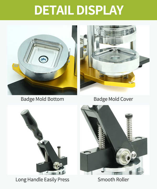 55MM Manual Metal Fridge Magnet Maker Machine & Badge Maker | Wholesale