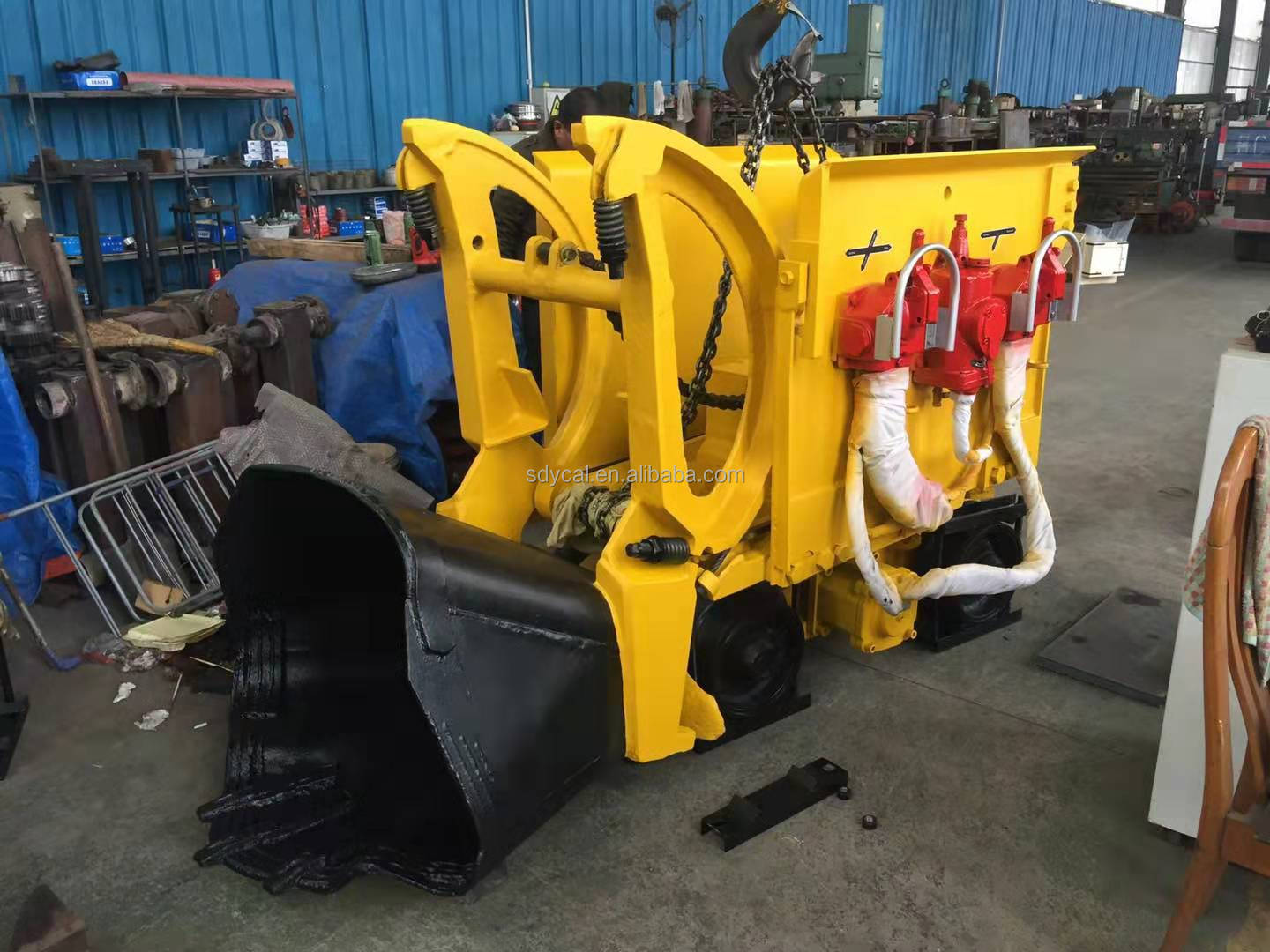 ZQ-26 mine pneumatic rock loader, underground slag discharge loader ZQ ...