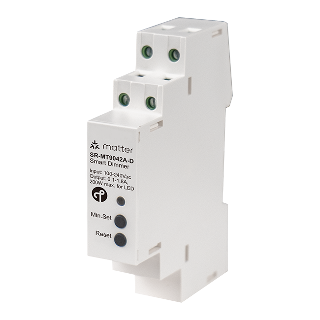 Matter Over Thread Dimmer, Din Mount Matter Certified Dimmer, 400W ...