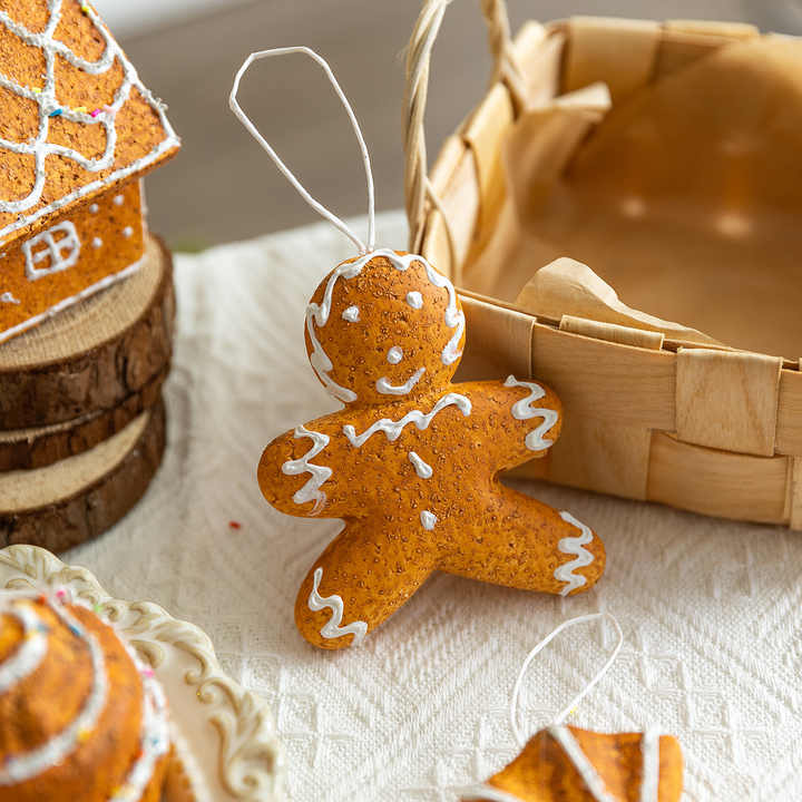 Lovely Gingerbread Man Foam Christmas Balls Christmas Ball Christmas ...