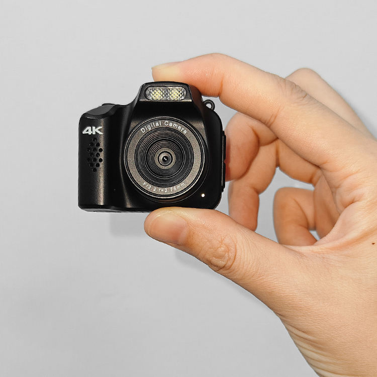 Mini Retro Digital Camera - 4K Photo & Video Camcorder
