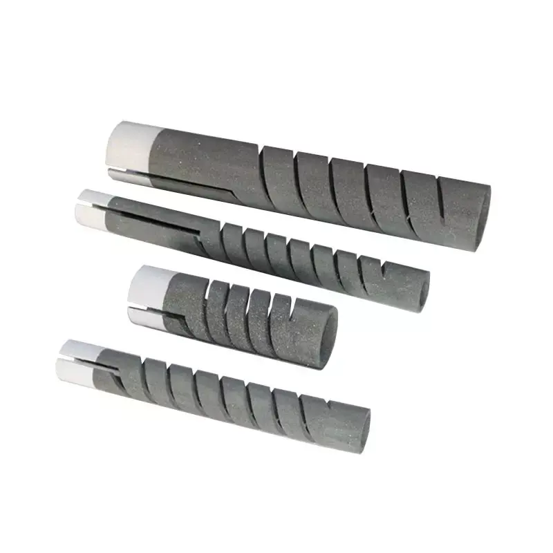 1625 1500 Double Spiral Silicone Sic Heating Rods Element with Long ...
