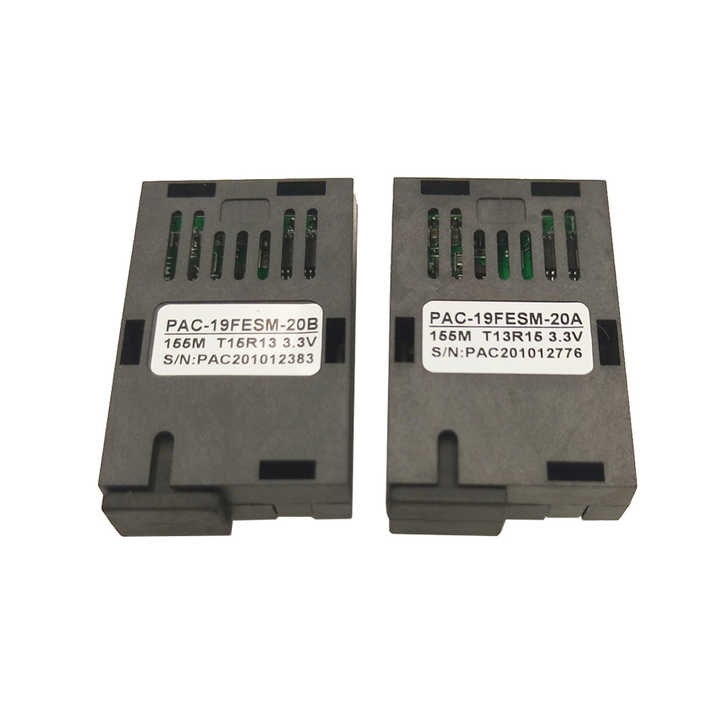 PACBTECH 1x9 Fiber Transceiver - 20km Singlemode Optics