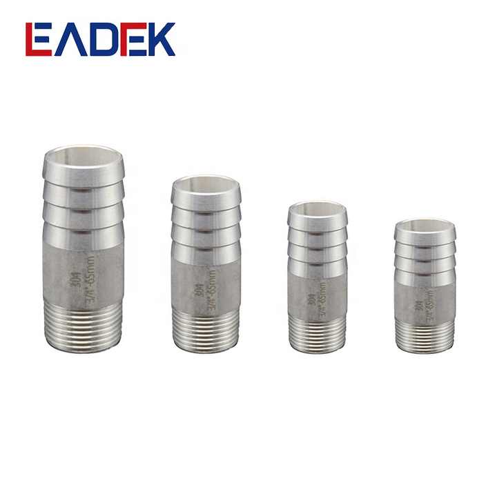 JIS B2302 Pipe Fitting - Flexible Male Round Hose Nipple