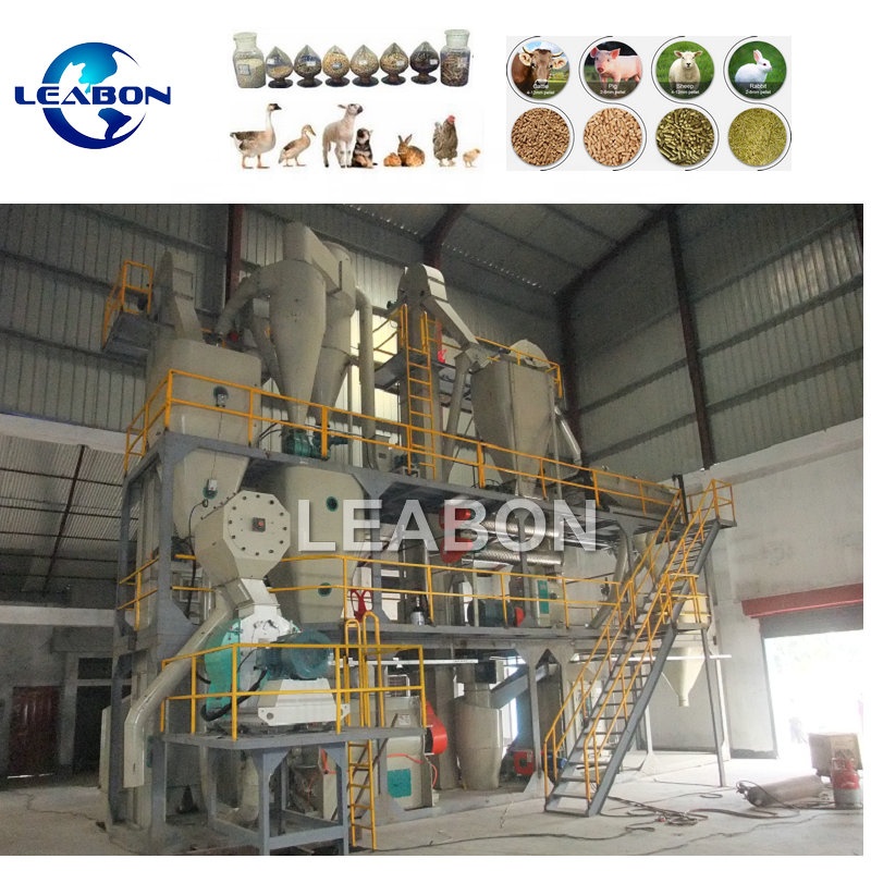 Animal Feed Pellet Machine - 1-5 Ton/H High Efficiency