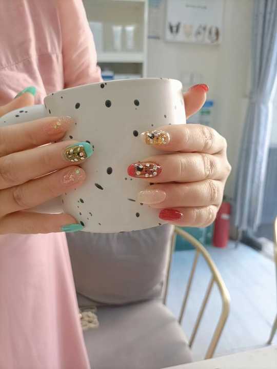 2025 Fashion NFC Nail Chip - LED Nail Sticker Tag