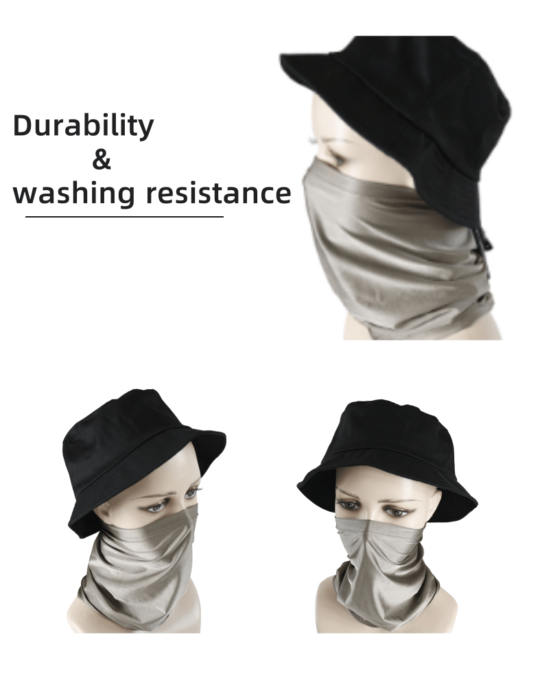 Whole Sale Silver Fiber Fabric 5g Protection Shielding Emf Mask ...