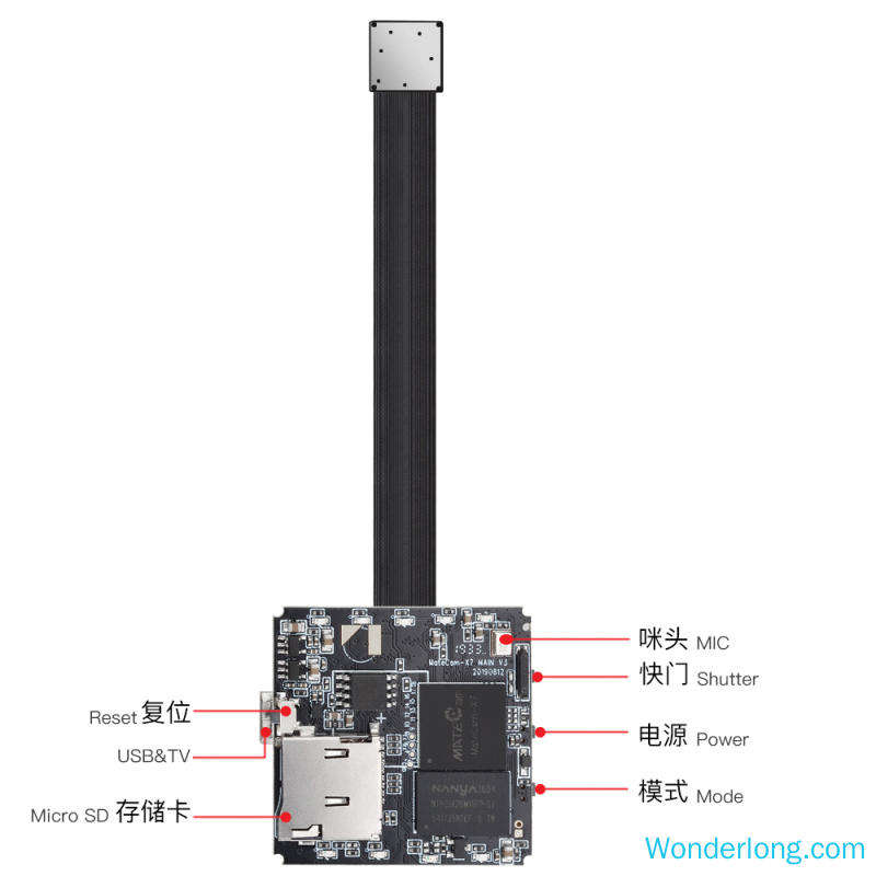 DIY Pinhole Camera 13MP 4K Mini Camera Module with Remote Control ...