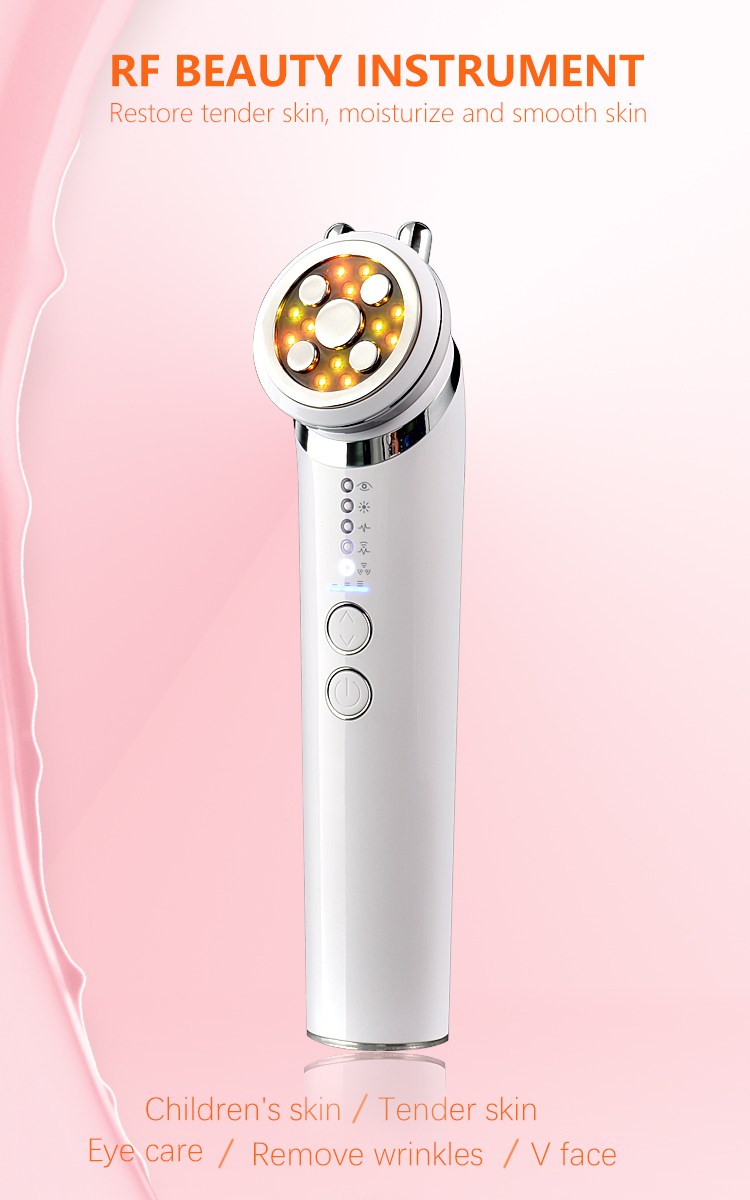 5 in 1multifuntional rf ems led skin tightening machine facial lifting wrinkle remover device ...