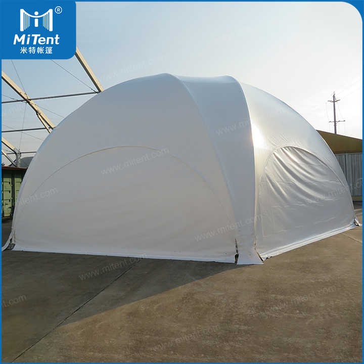 Custom Color Aluminum Arch Tent Hexagon Dome Tent Durable PVC Cover ...