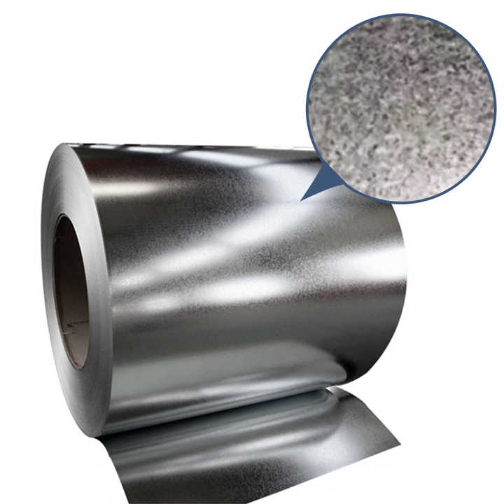 A40 A60 G60 G90 G115 G140 G165 G185 G210 Galvanized Steel Coils