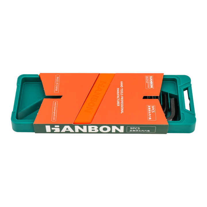 9PCS Black Ball Point Hex Key Set - Versatile & Durable