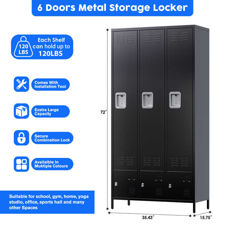 Steel Metal Cabinets School Gym Warehouse Metal Storage Locker Gym ...