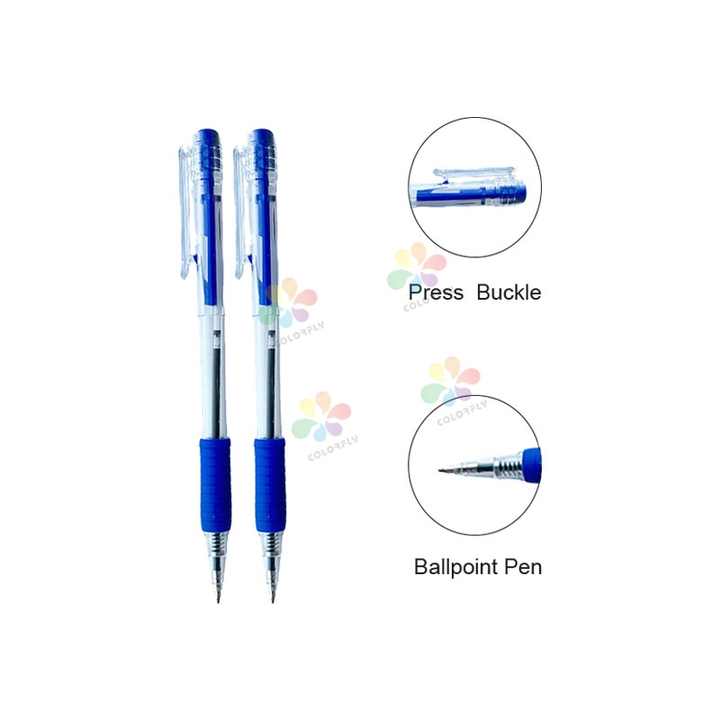 Perfect Break Resistant Retractable Ballpoint Pen Set 0.7mm Tip Comfort ...