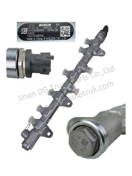 VG1034080003 Common Rail Components for Sinotruck D10 Engine