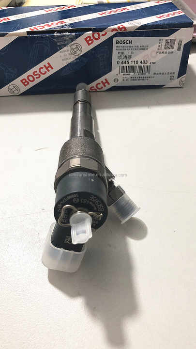 Genuine New Injector 0445110483 0445110484 for Common Rail Replacement ...