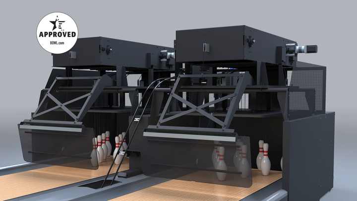 High Efficiency String Pinsetter for Premium Bowling Lanes