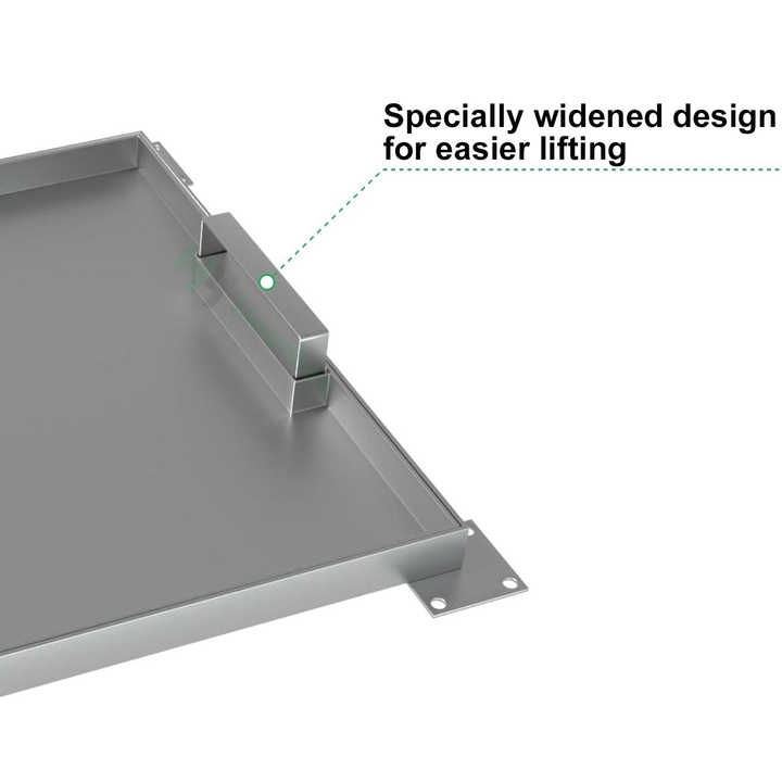 Durable 5mm Tile Insert 304 Stainless Steel Manhole Cover