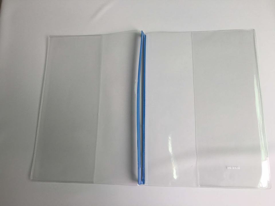 Embossed ROHS Certified Eco-friendly A4 PVC Book Cover with Customized ...