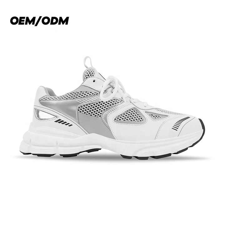 OEM/ODM SMD High Quality Men's Sports Grey Leather Casual Walking Style ...
