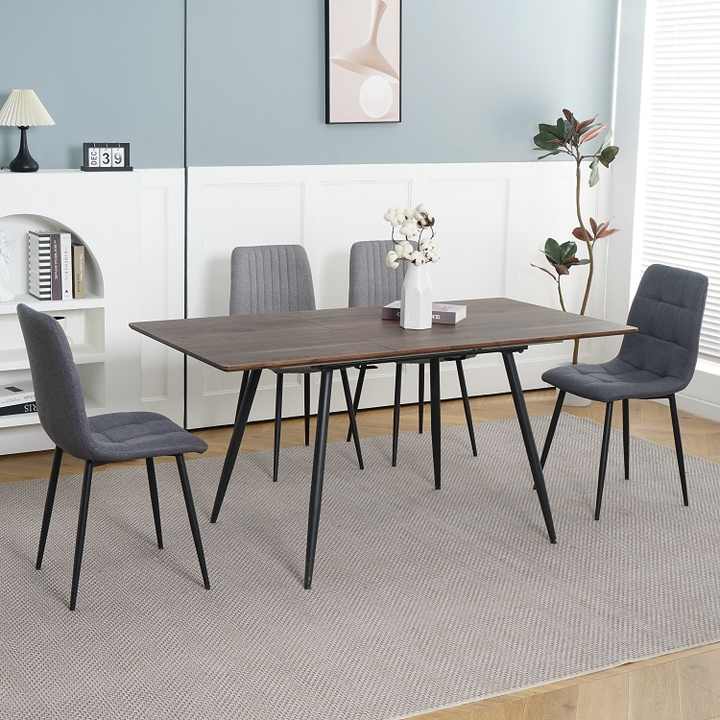 Free Sample Modern Style Hot Selling Restaurant Room MDF Dining Table ...