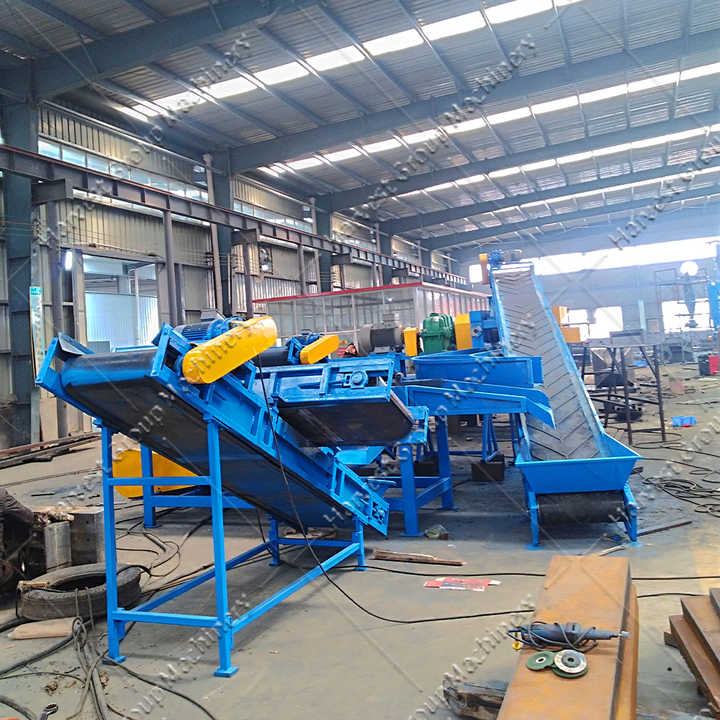 Automatic Waste Rubber Tyre Recycle Machine - Tire Recycling Plant